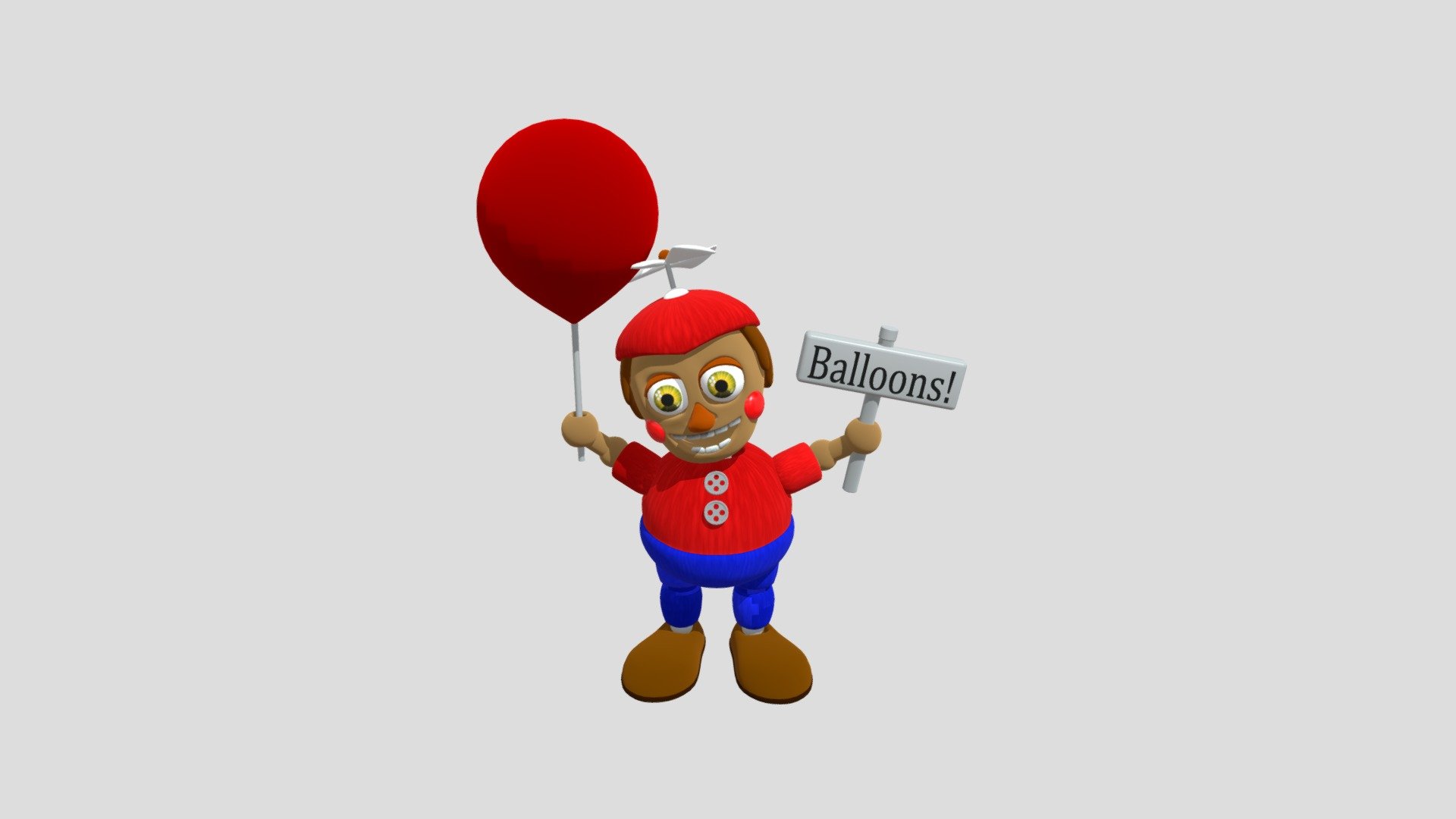 Balloon Boy - Download Free 3D model by Eire [e9cf347] - Sketchfab