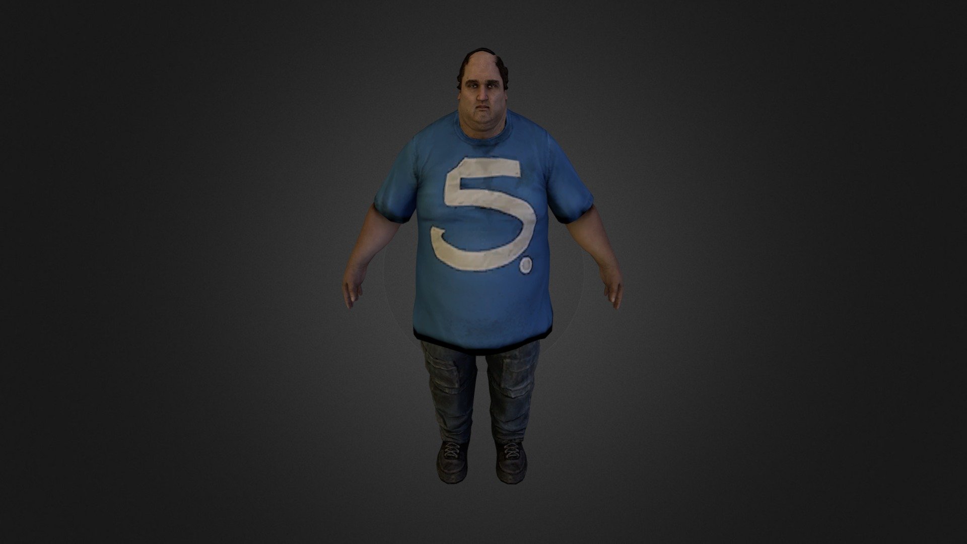 Obese Male - 3D model by jothikannan [e9d0c4b] - Sketchfab