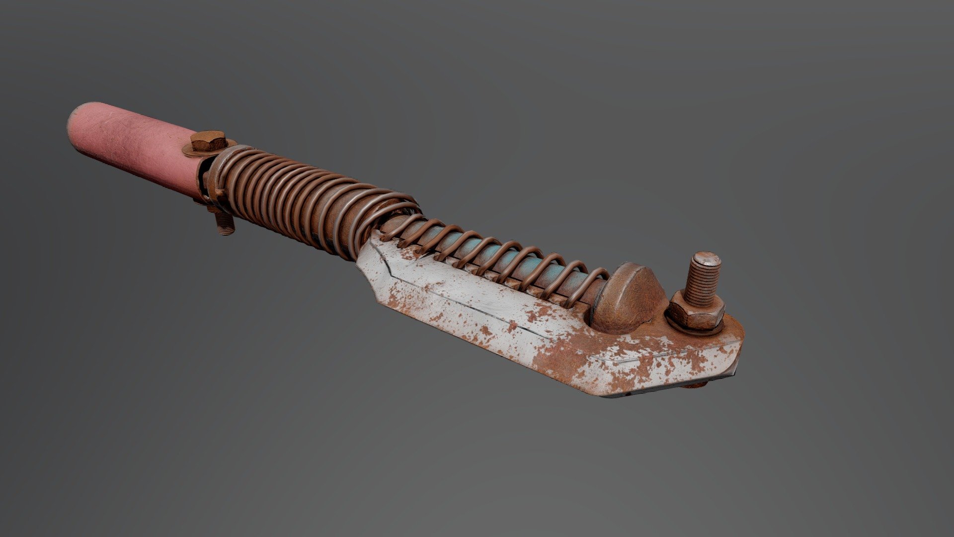 Makeshift shock absorber melee - Download Free 3D model by BlackWΛVΞ ... Makeshift shock absorber melee - Download Free 3D model by BlackWΛVΞ ...