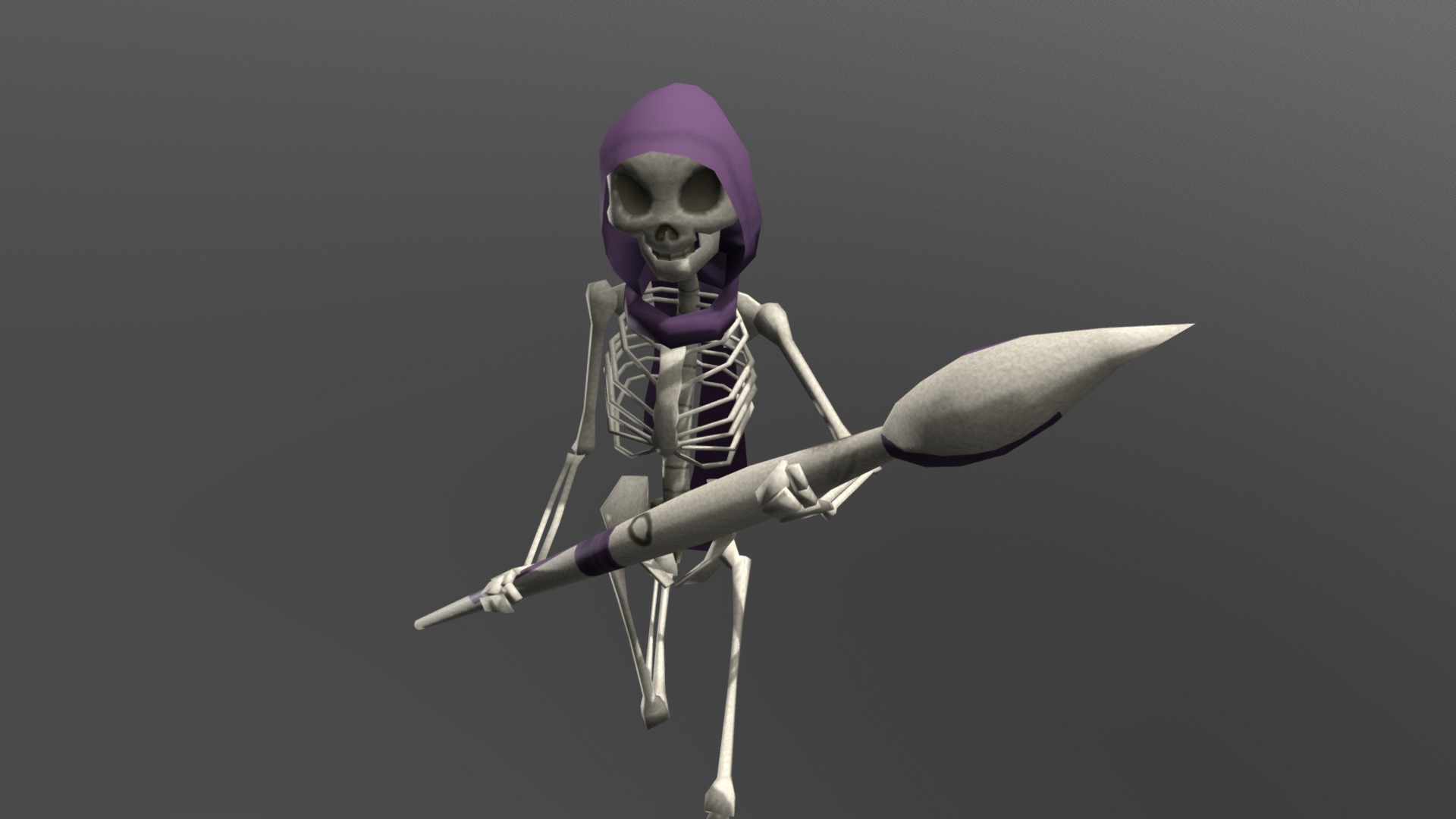 Skellington Artist - 3D model by kayla fox (@kaylafox) [e9d33d4 ...