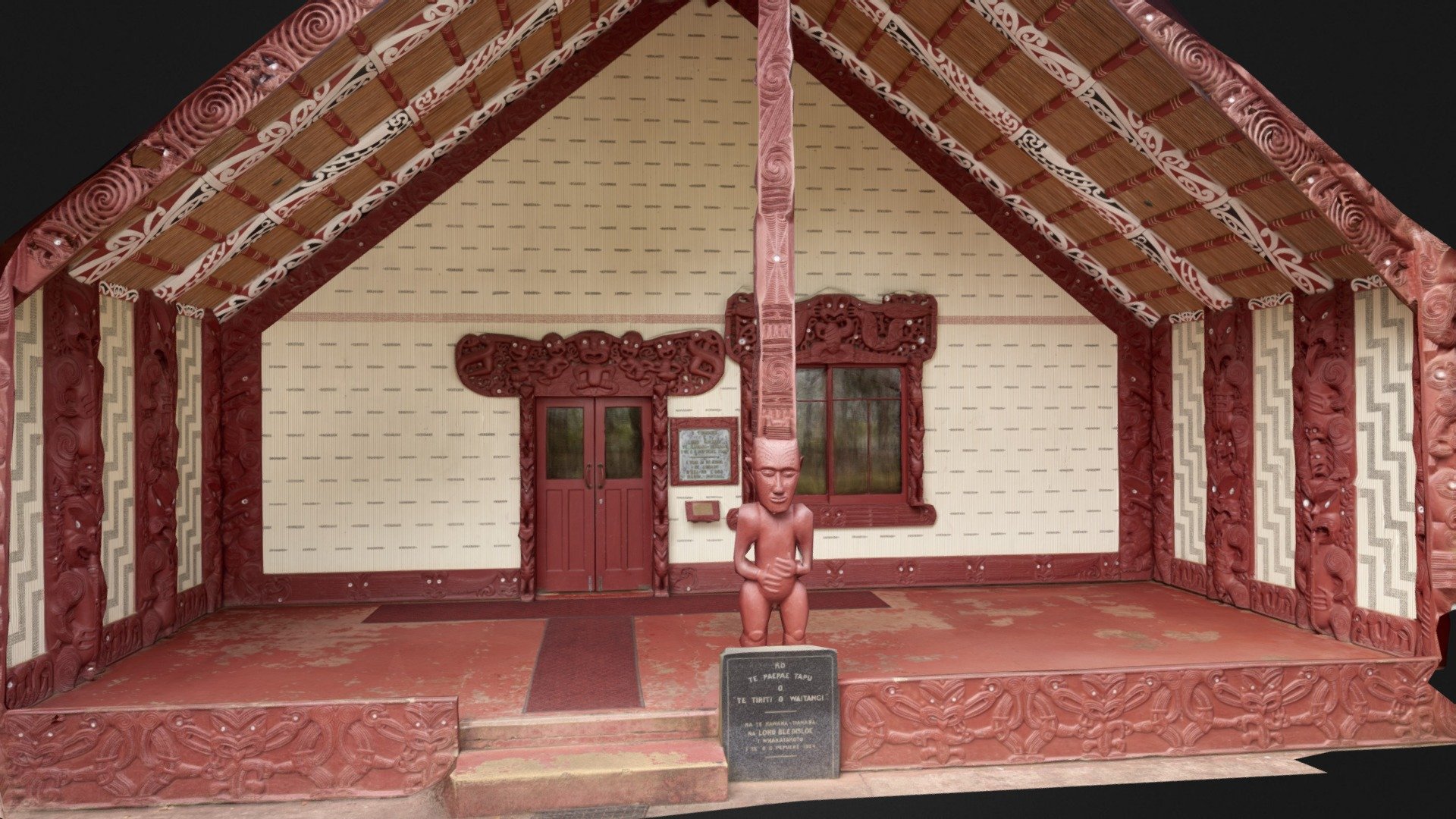 Te Whare Rūnanga (the House of Assembly) - 3D model by Interstellar ...