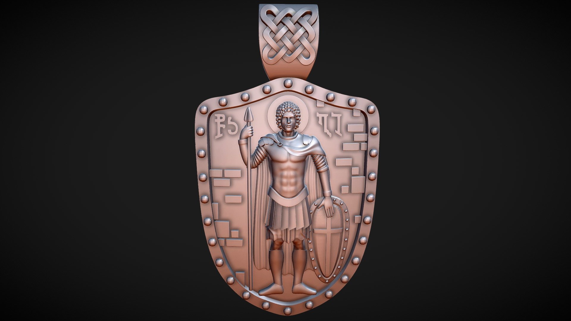 Saint George - 3D model by Mr.Ten [e9d6b6b] - Sketchfab