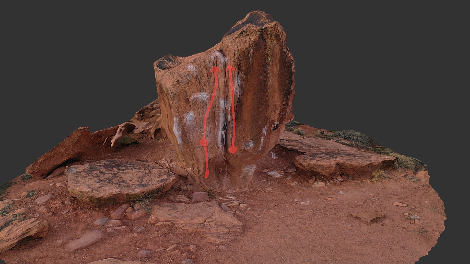 The Split Boulder - 3D model by Climb Assist (@ClimbAssist) [e9d7251 ...