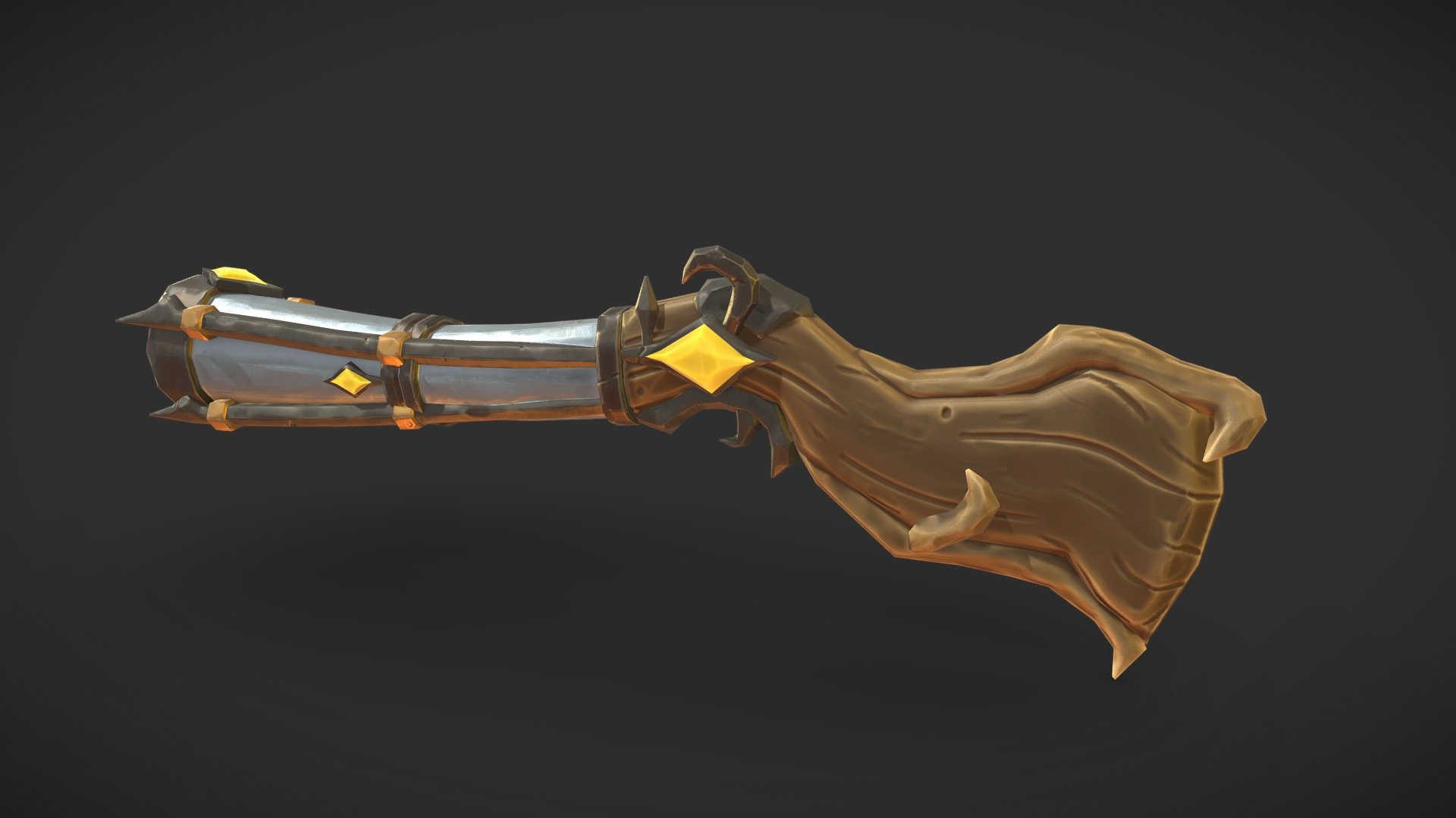 Gun - Download Free 3D model by Eri_Sokolovska [e9d7858] - Sketchfab