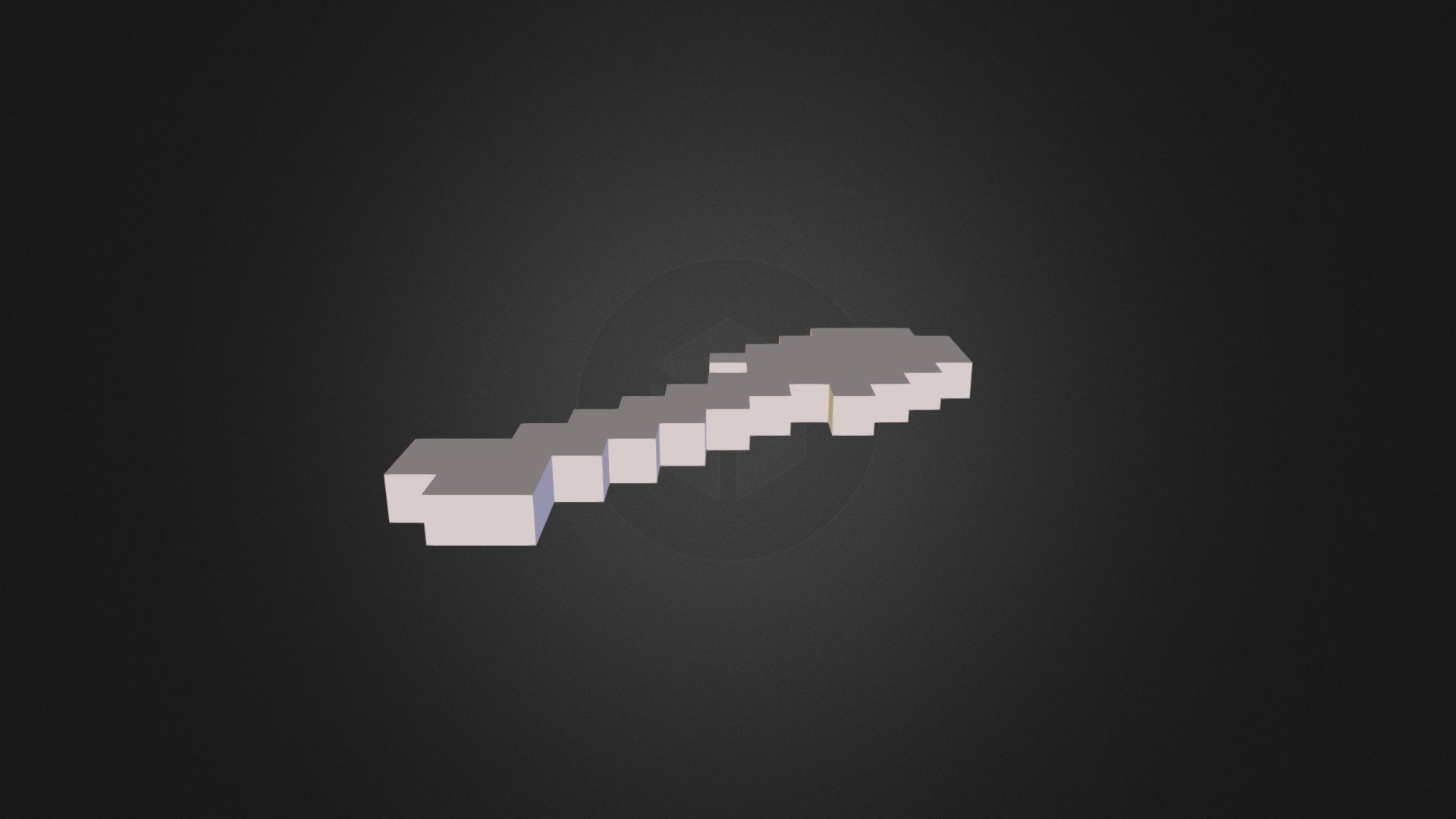 Minecraft Shovel - 3D model by 3dindustries [e9d8f55] - Sketchfab