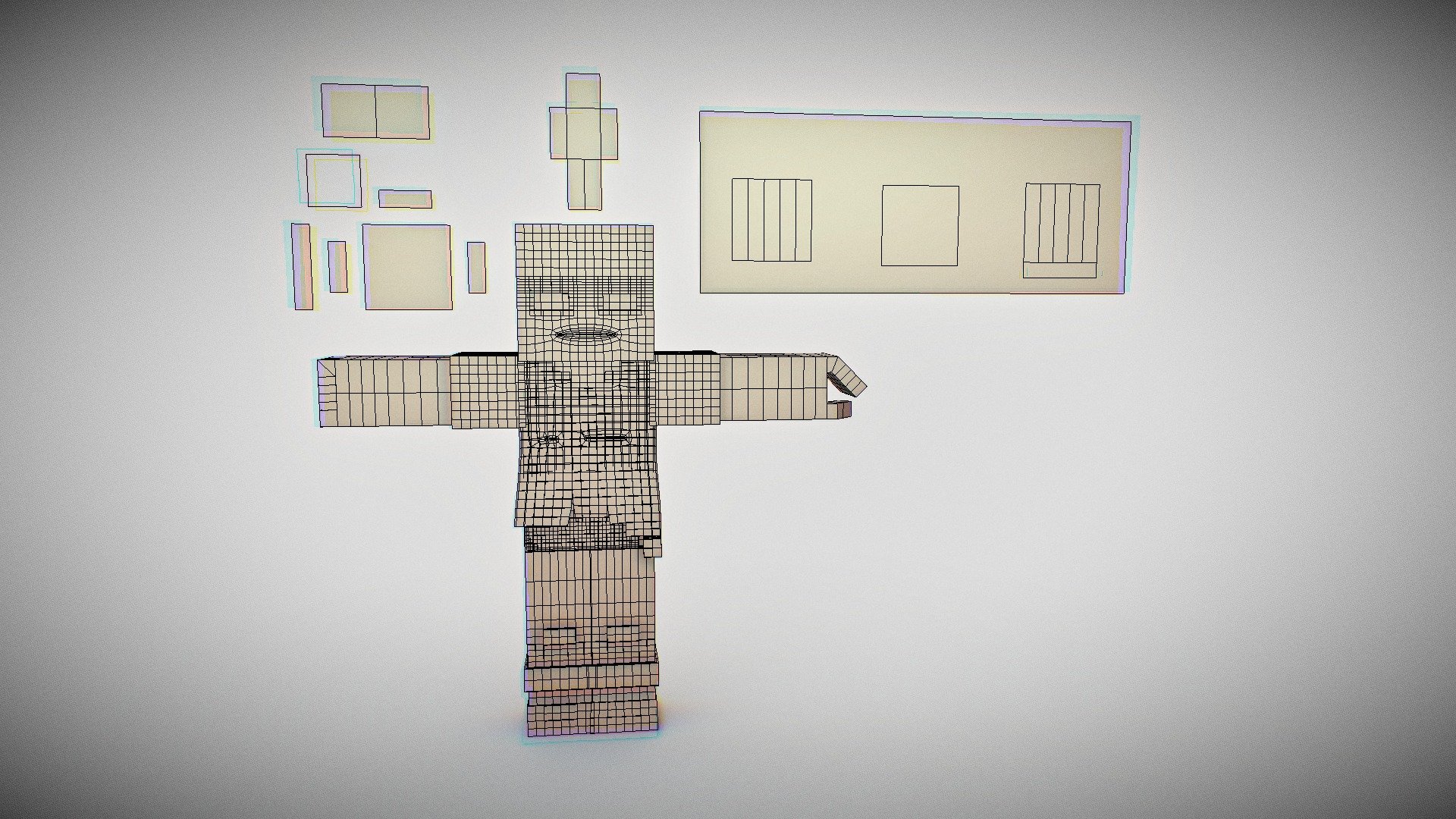 Minecraft Zombie - Fully Rigged 3D Model - Download Free 3D model by HS ...