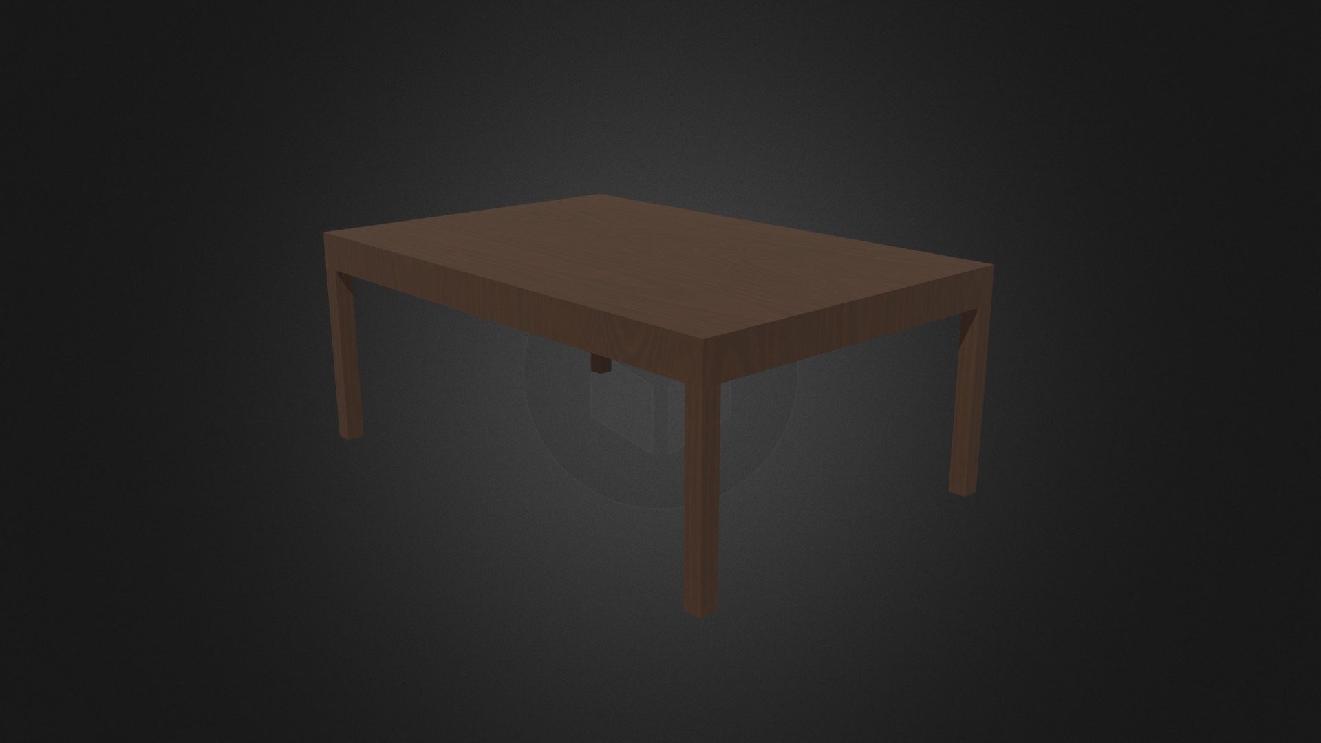 Wooden table - Download Free 3D model by DADedits [e9d9b17] - Sketchfab