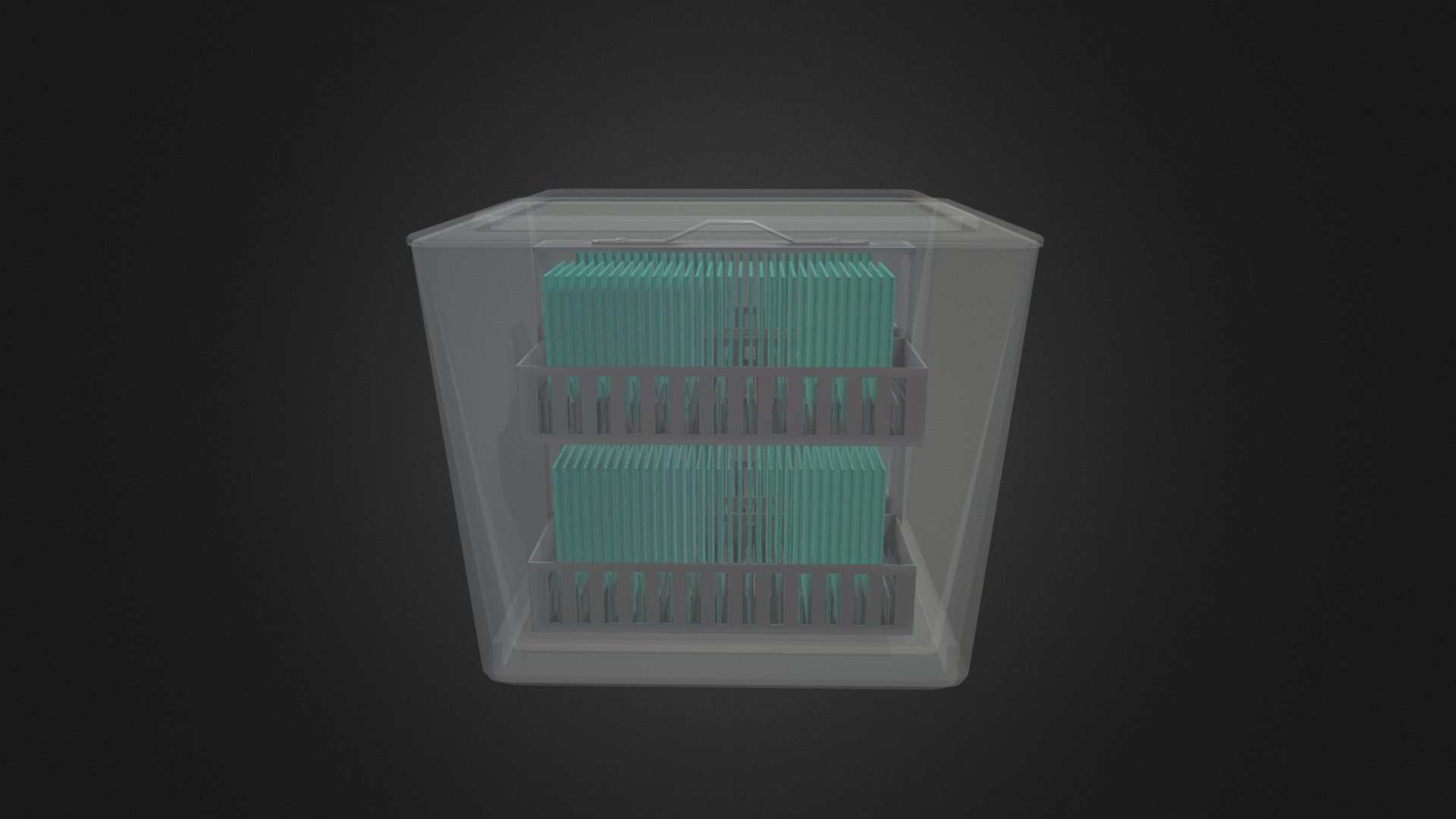 Glass preparation rack - 3D model by aruvana [e9dbbdf] - Sketchfab