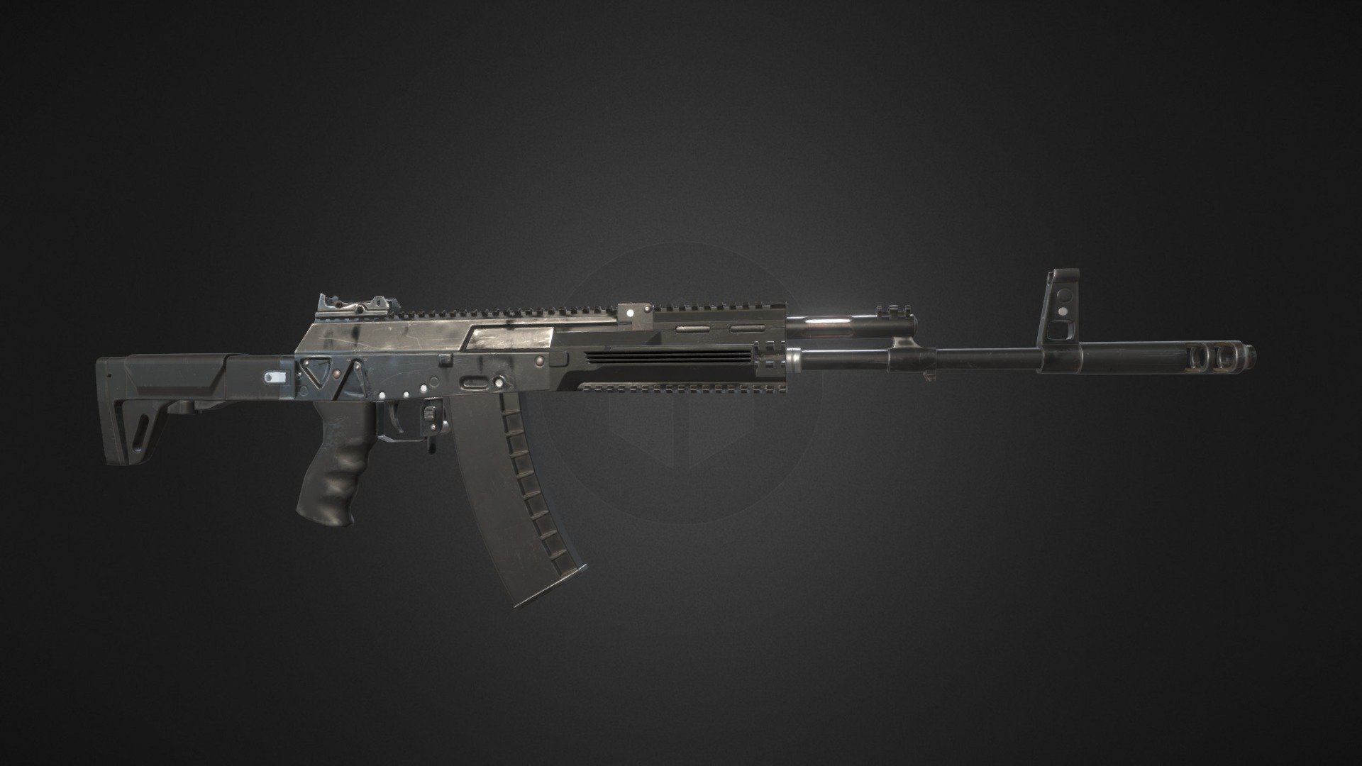 AK-12 - 3D model by rosu.kristof [e9dbfb3] - Sketchfab