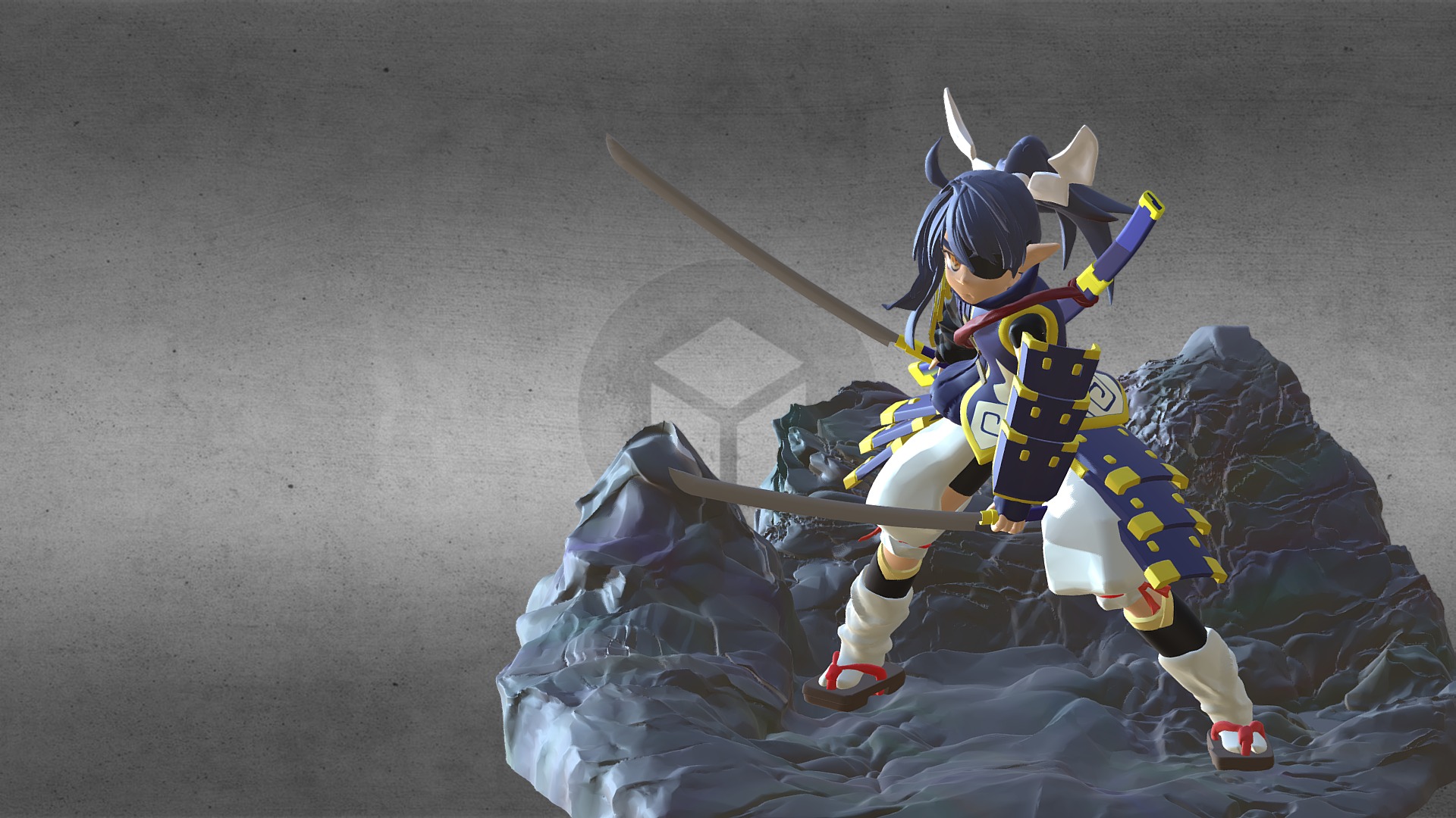 Akari-san 2 完成？ - 3D model by ya_ku_to [e9dc380] - Sketchfab