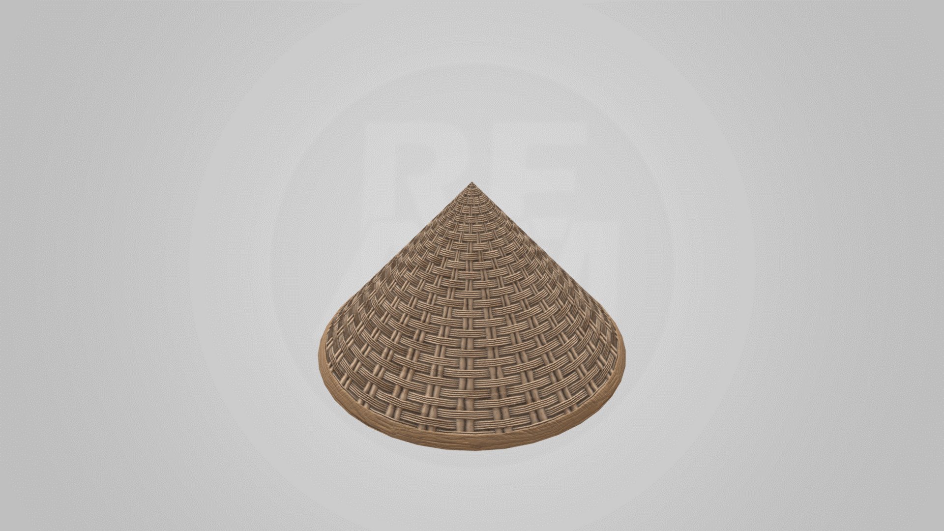 Asian conical hat - Buy Royalty Free 3D model by ReamoSystems [e9dcaca ...
