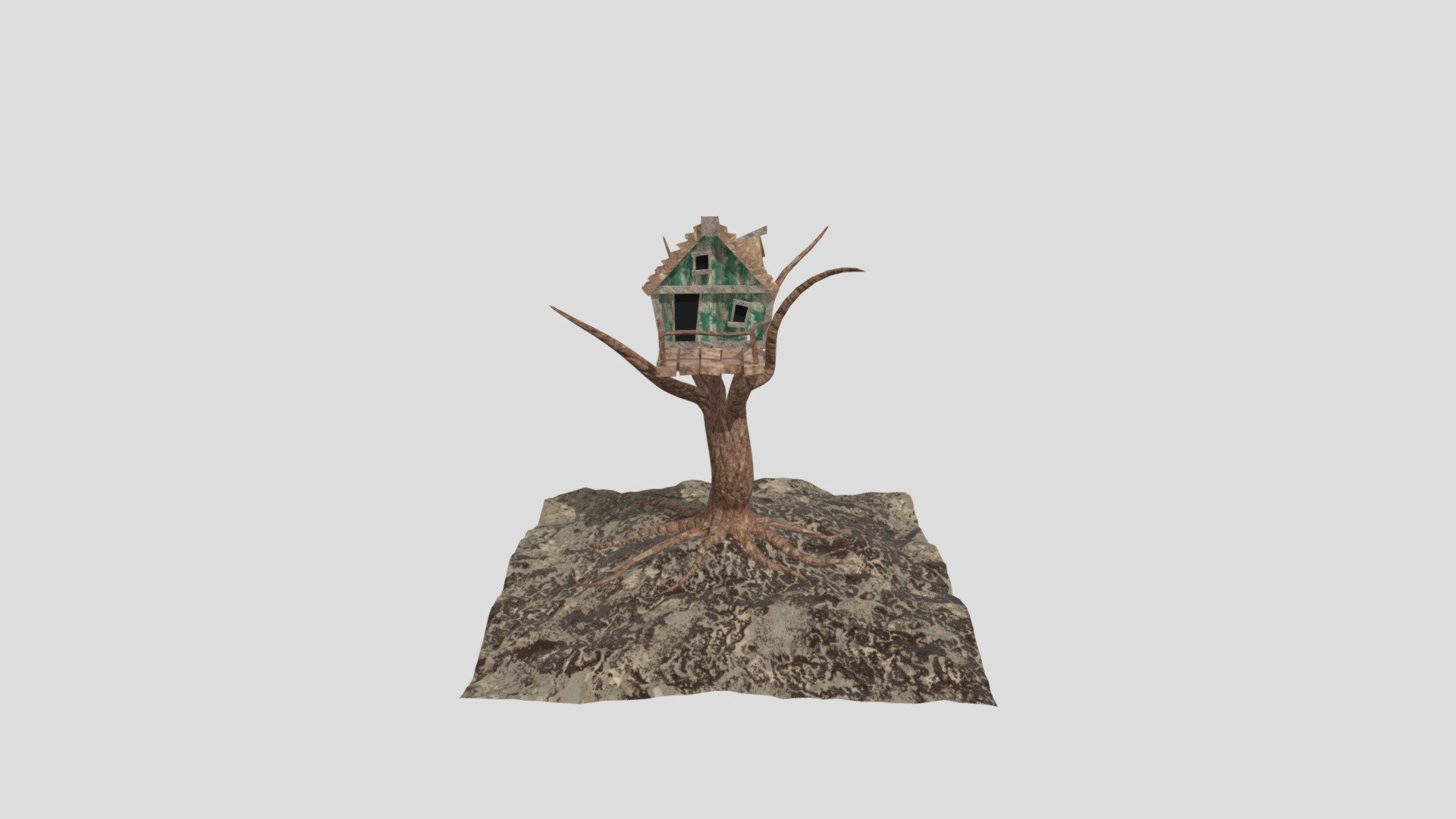 TreehouseUpload - Download Free 3D model by stefanmaniuc [e9dd46e ...