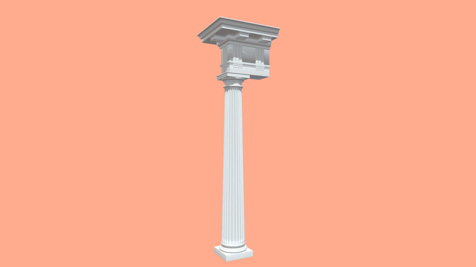 Doric Order - 3D model by brky_cvdr [e9dda2e] - Sketchfab