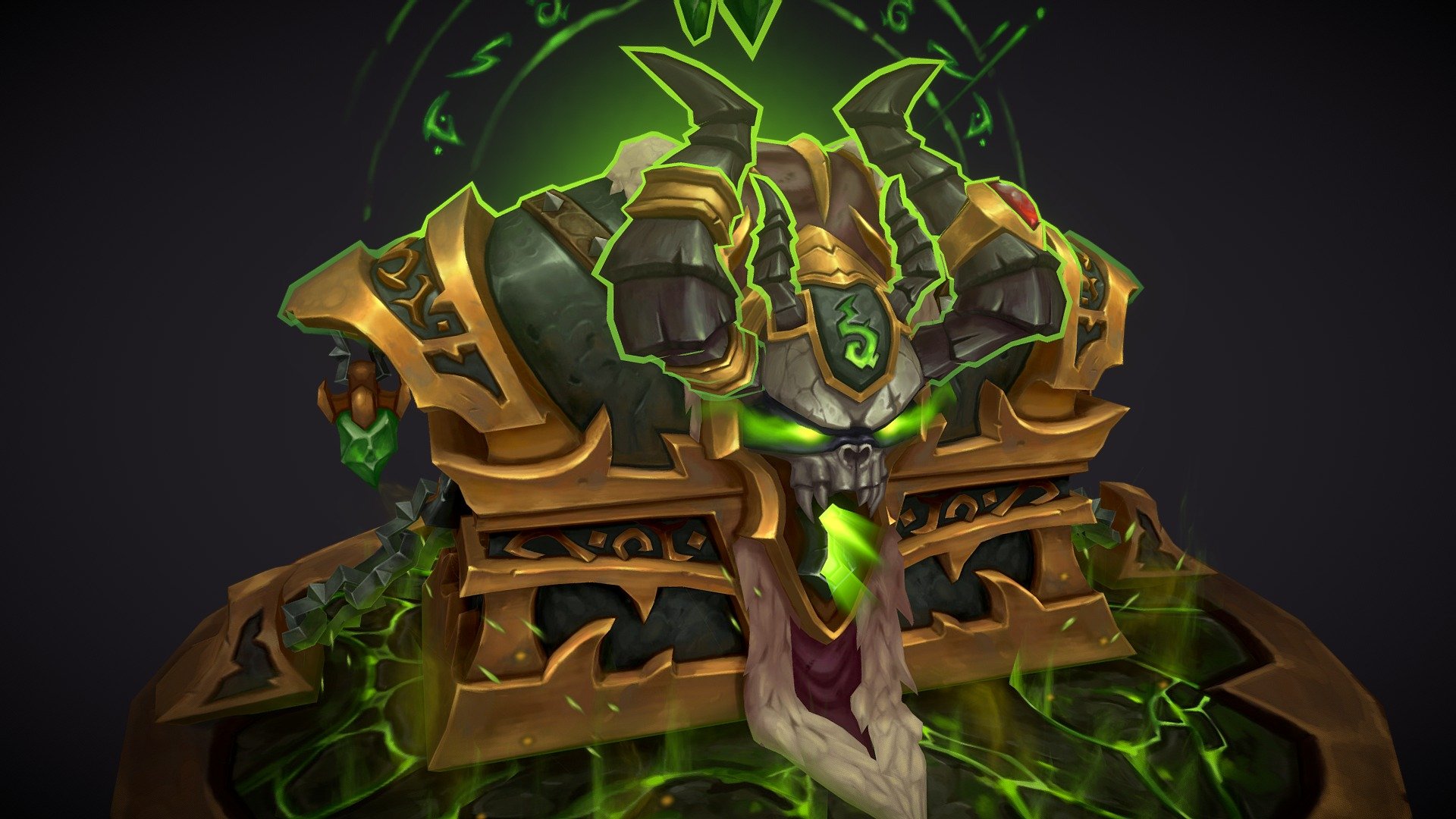 Cache of the Illidari - 3D model by Ellis Tamarin (@Ellistman) [e9de203 ...
