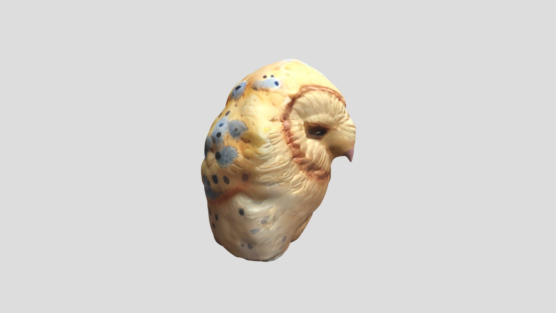 Model_貓頭鷹 - 3D model by FangL [e9de2a0] - Sketchfab