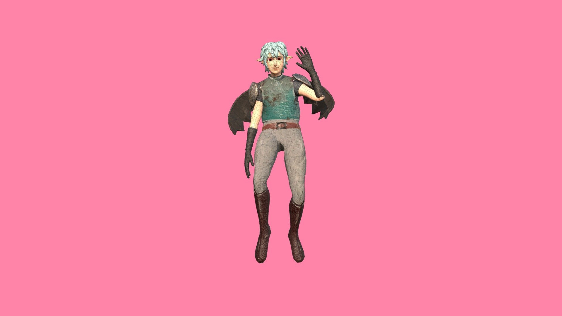 Half Dragon Boy With Juming Animation - 3D model by loiun123 [e9de893 ...