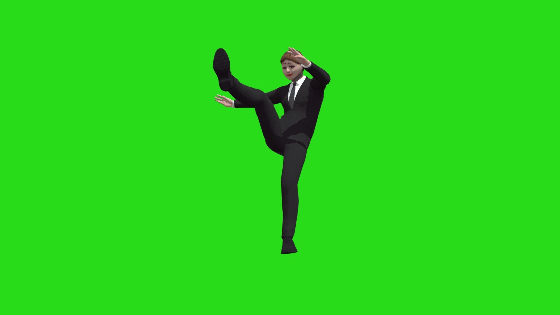 Tatay vinchu coat pant Kicking fts 3d - Download Free 3D model by ...