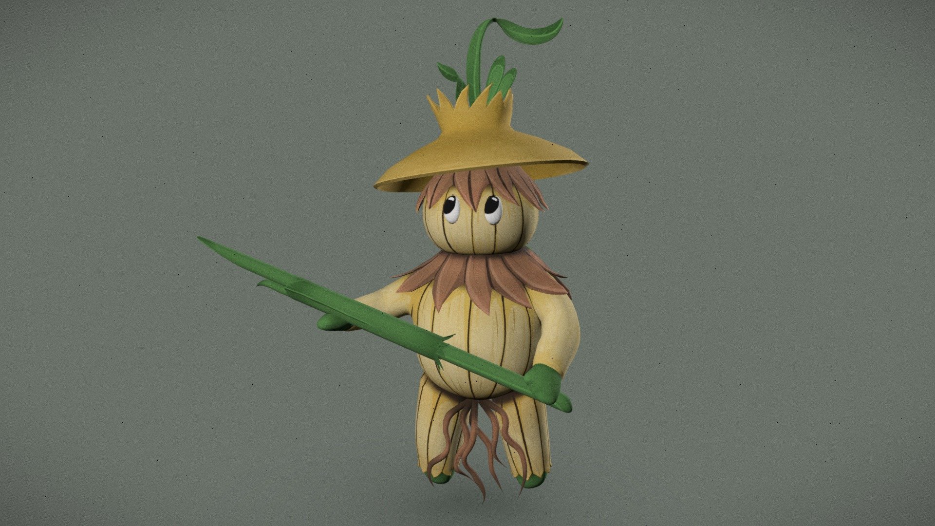 Onyo, The Onion Knight - 3D model by Sofya Girenko (@sofya_girenko ...