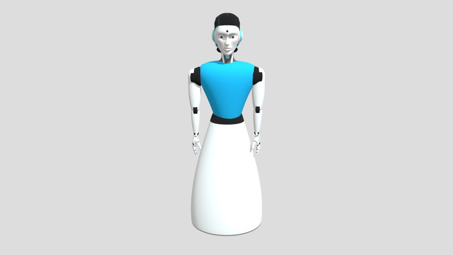 Female- Robot- Final - 3D model by sunnyzaramodel [e9e02e5] - Sketchfab