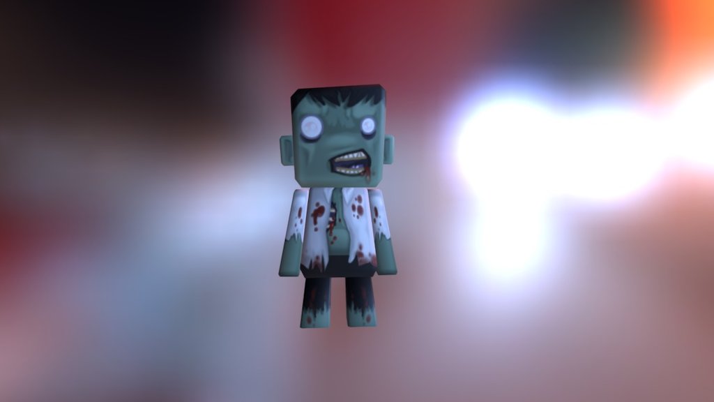 Box Zombie - Man 2 - 3D model by M. Draeger (@draegerart) [e9e08e7 ...