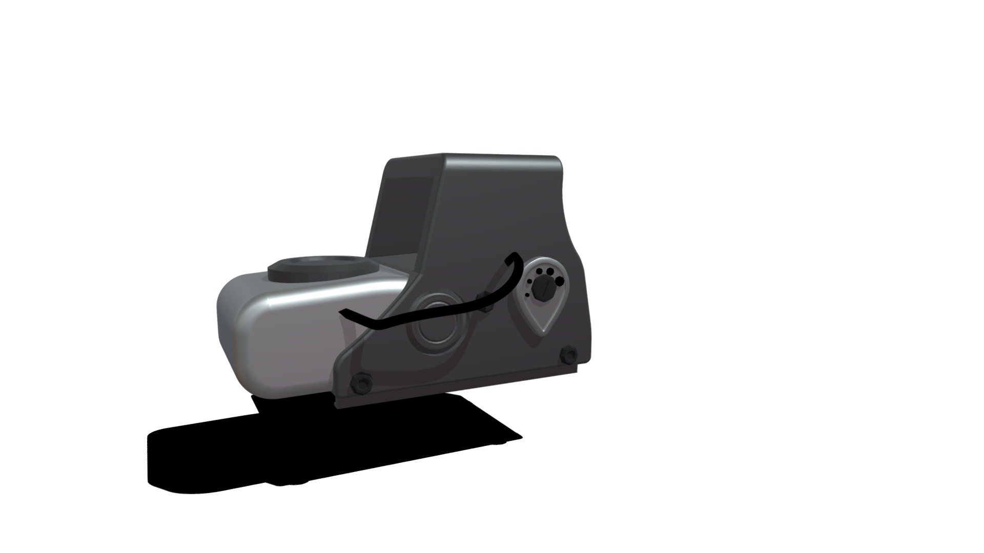 holographic sight - 3D model by furiousteven [e9e0d88] - Sketchfab