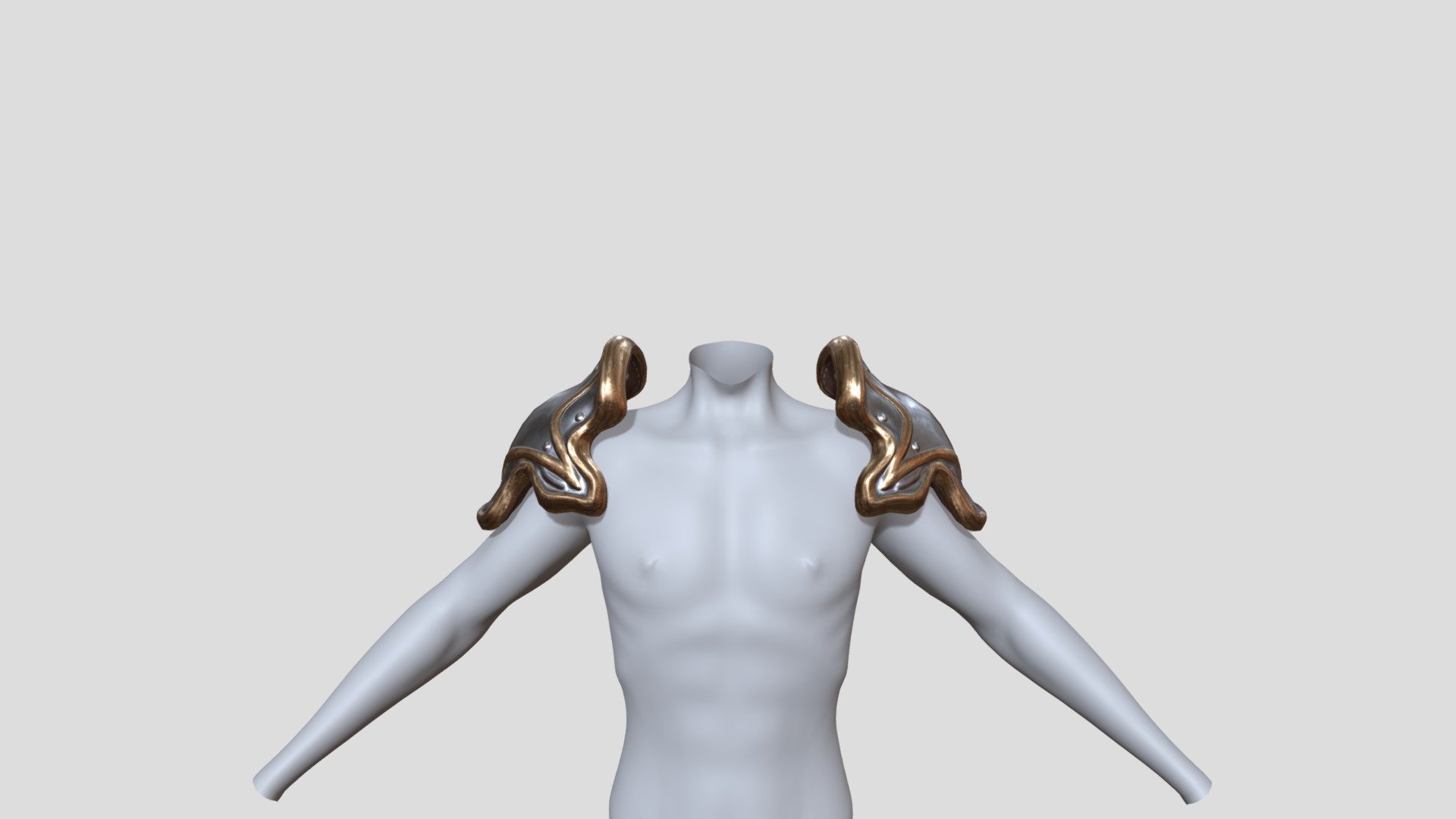 Avatall Adam Iron Bull Shoulder Armor - Buy Royalty Free 3D model by ...