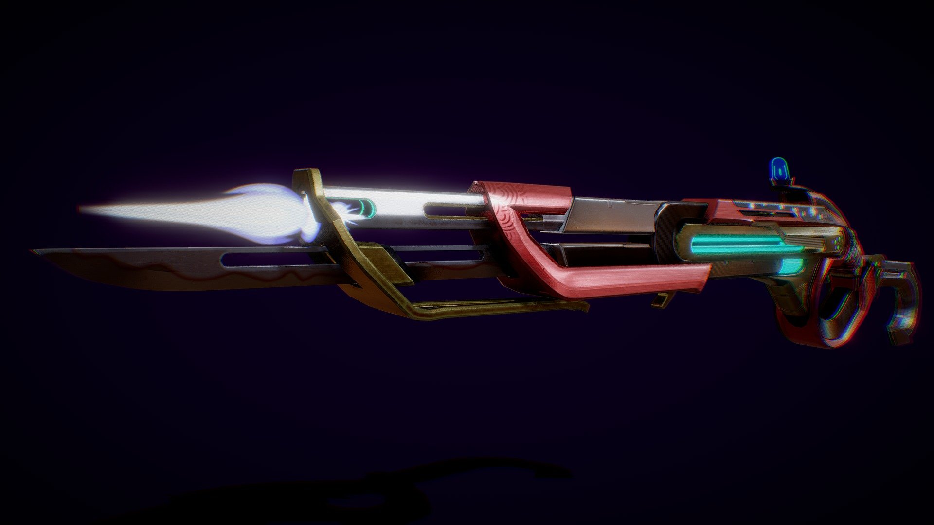 Neon Hunter - 3D model by aresdavide94 [e9e1c97] - Sketchfab