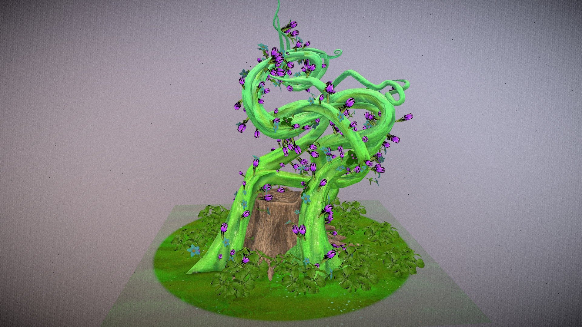 Stylized Fantasy tree - Download Free 3D model by HuyTrinh [e9e23f3 ...