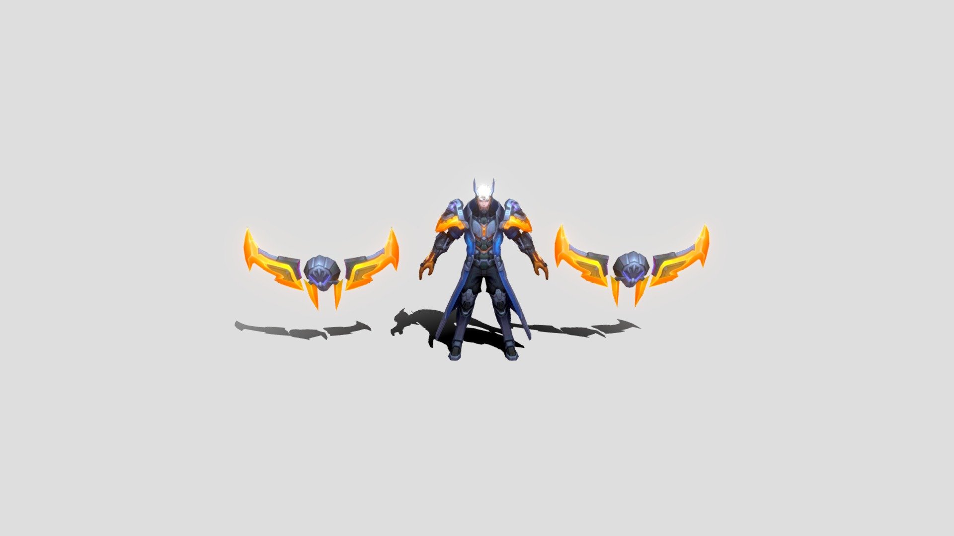 Nakroth Cybercore A-Pose (AOV) - Download Free 3D model by Mihuk ...