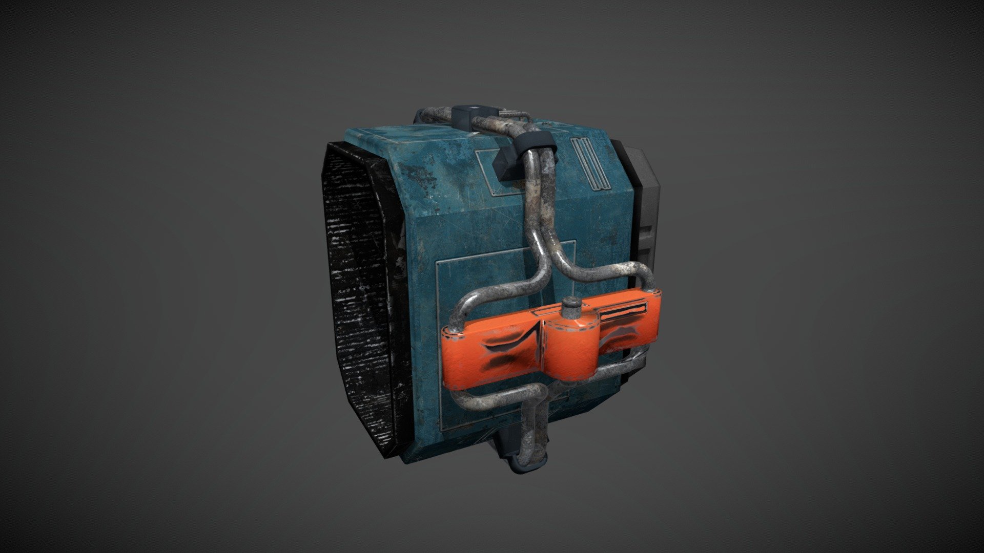 Thruster - 3D model by rwmahr [e9e32f2] - Sketchfab