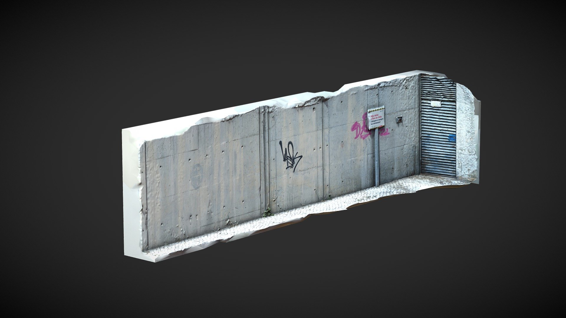 Street Walla - BV9900 & Reality Capture - Download Free 3D model by X3msnake [e9e358c] - Sketchfab