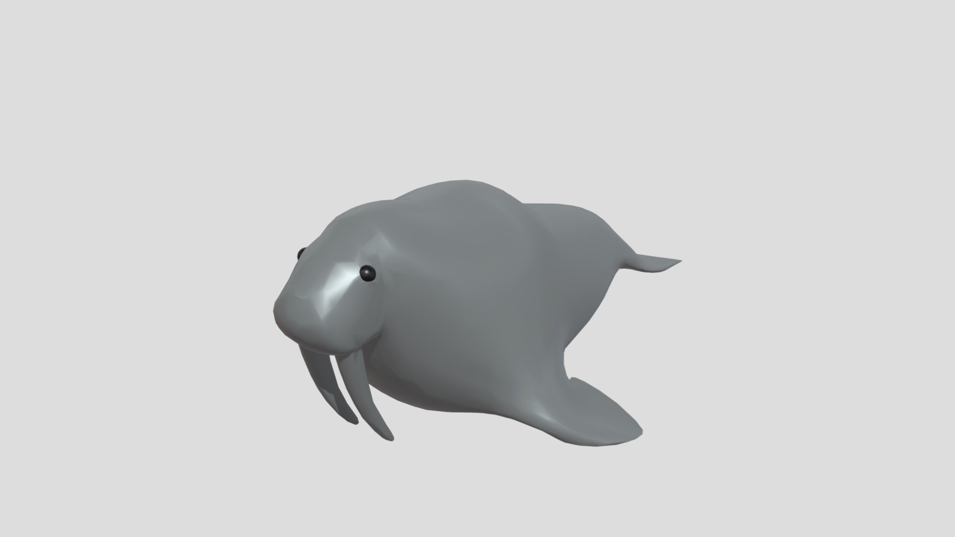 Walrus - Download Free 3D model by Gatotron [e9e3875] - Sketchfab