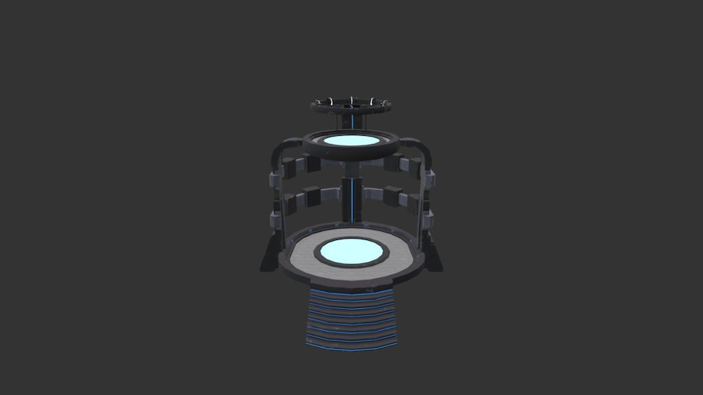 Teleport Beacon - 3D model by Mitchell Hendriks (@mhen) [e9e67fb ...