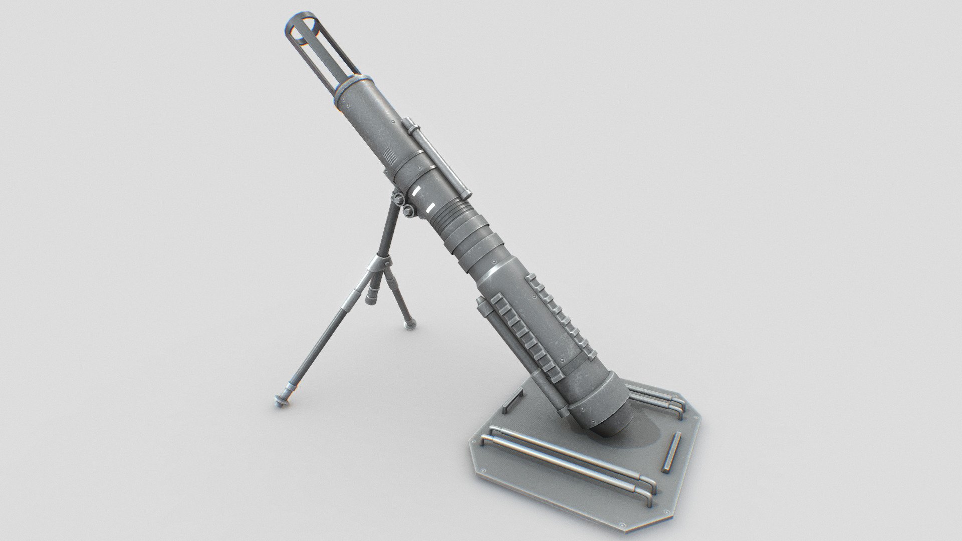 Sci fi mortar - Buy Royalty Free 3D model by Anima Z (@Anima-Z ...