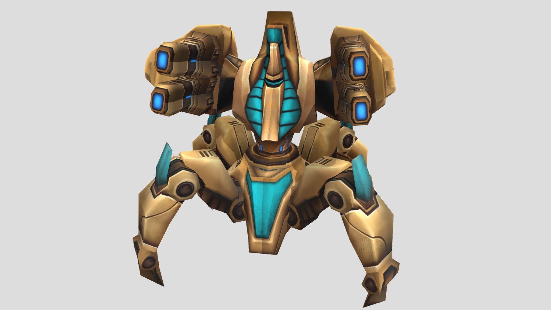 Immortal - Starcraft 2 - Download Free 3D model by Catholomew [e9e991d ...