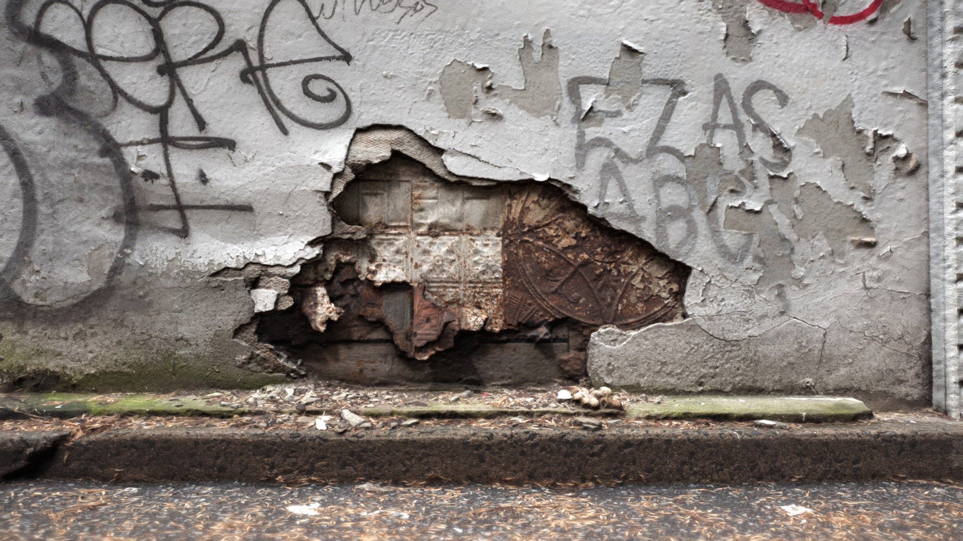 Decaying Wall - Download Free 3D model by Sam Javanrouh (@samtimes ...