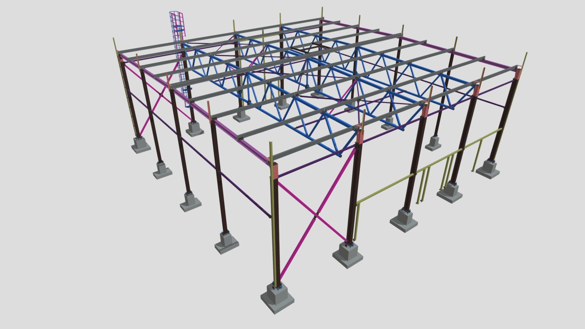 Warehouse #8 - Download Free 3D model by iliayurchenkov [e9eae12 ...