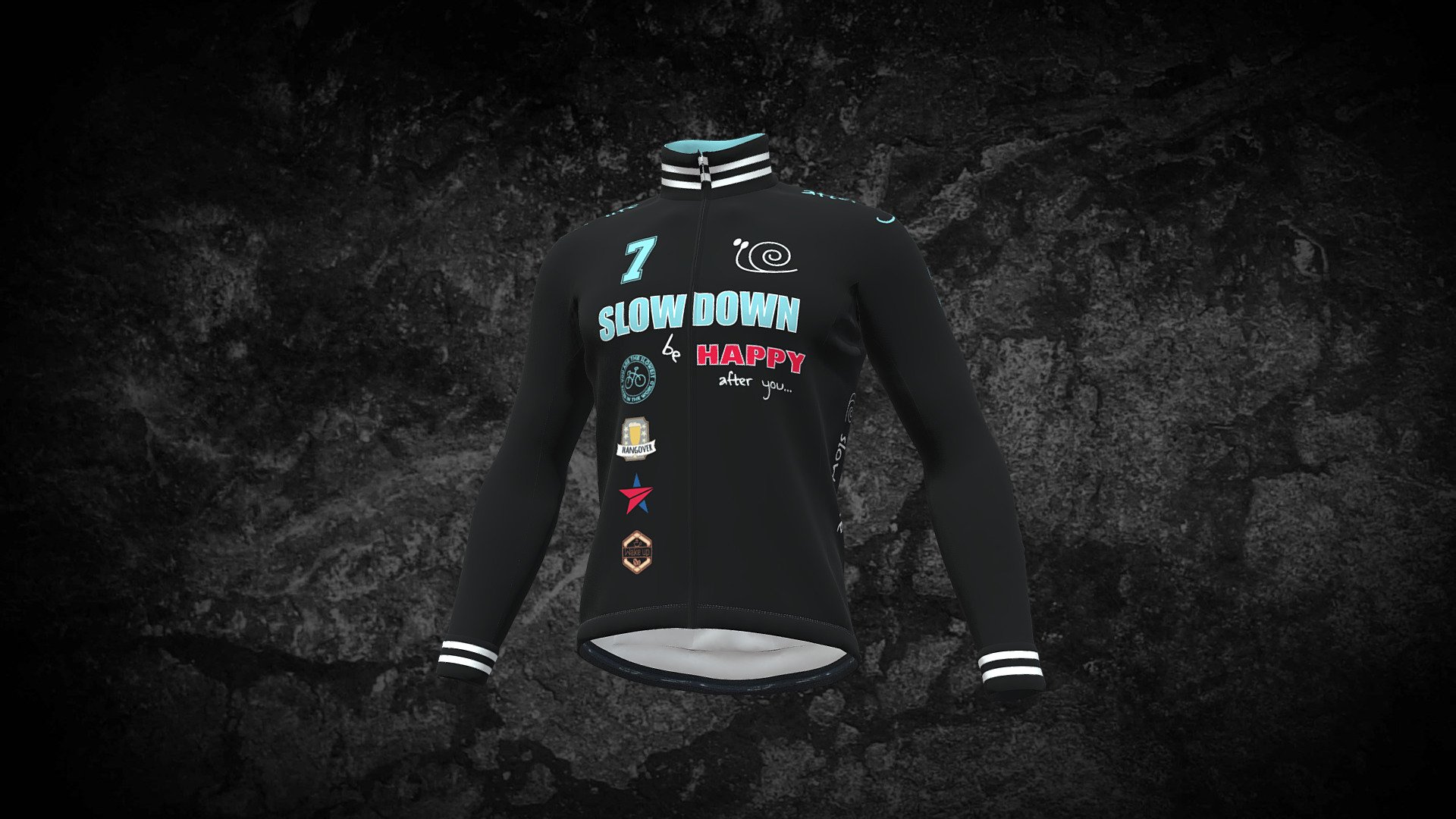 SLOW DOWN BLACK - 3D model by GIESSEGICUSTOM [e9ec8a8] - Sketchfab