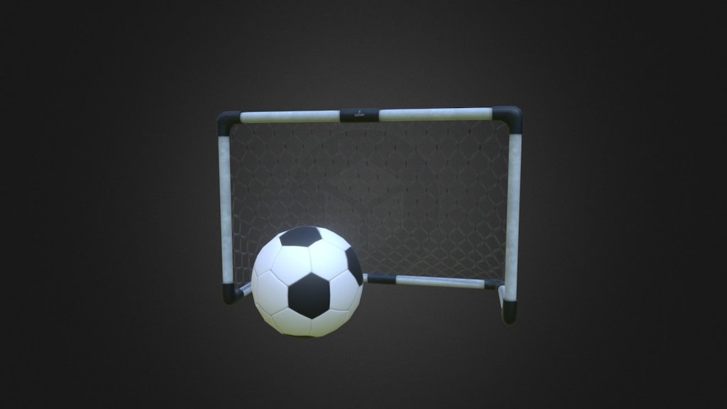 Football set - Download Free 3D model by Mc1800p [e9ecf5e] - Sketchfab