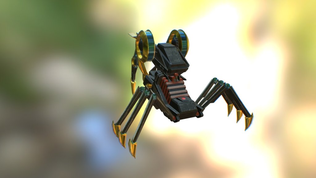 Mech-Scorpion - 3D model by saulcarrillo [e9ef41d] - Sketchfab
