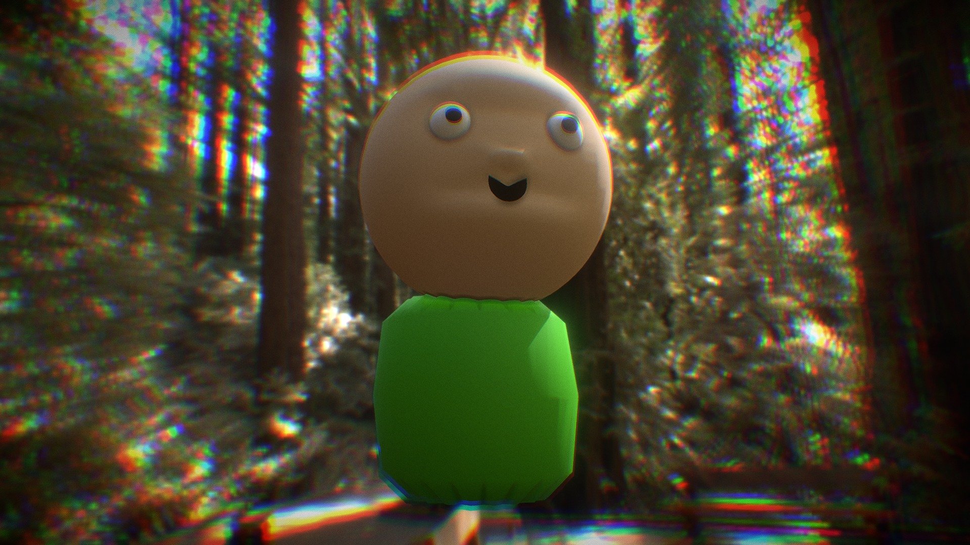 Baldi 3D Model my Version - 3D model by MrScottyPieey [e9f2737] - Sketchfab