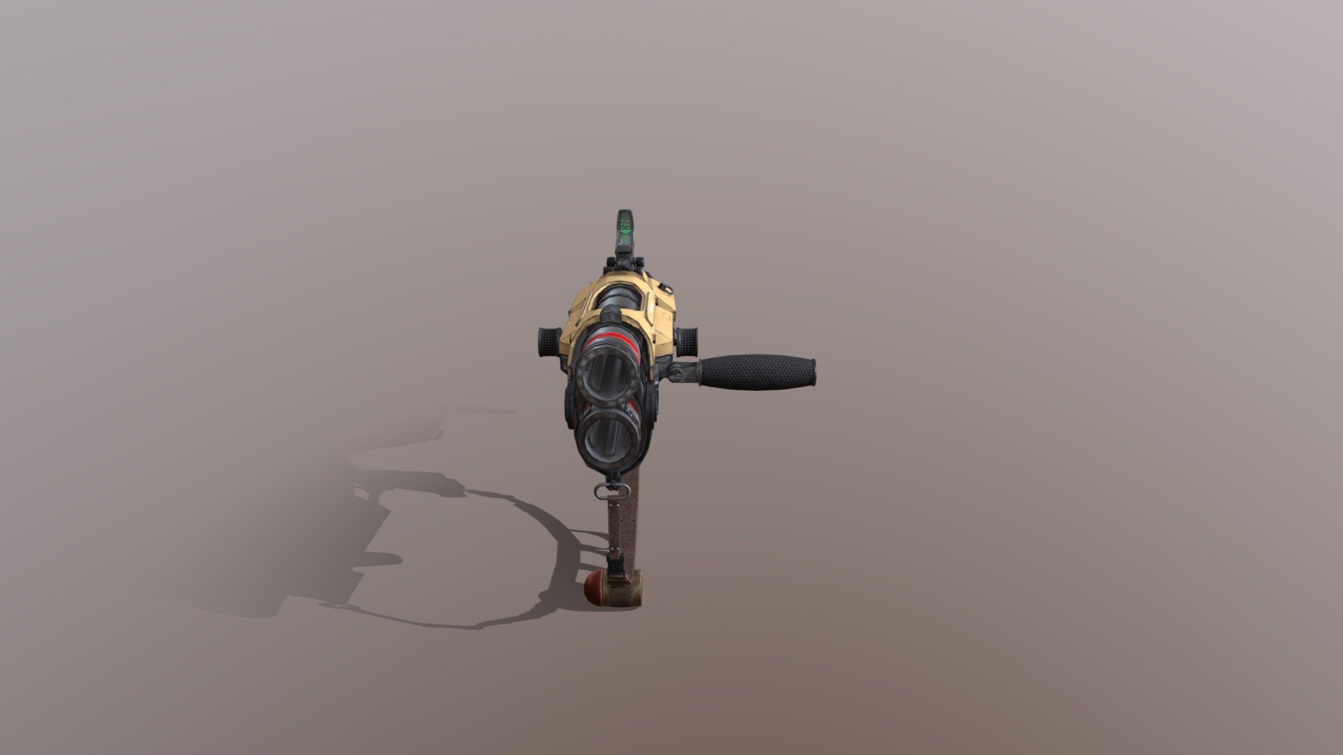 Double Barrel Grenade Launcher (Fan Art - 3D model by Phoenix976 ...