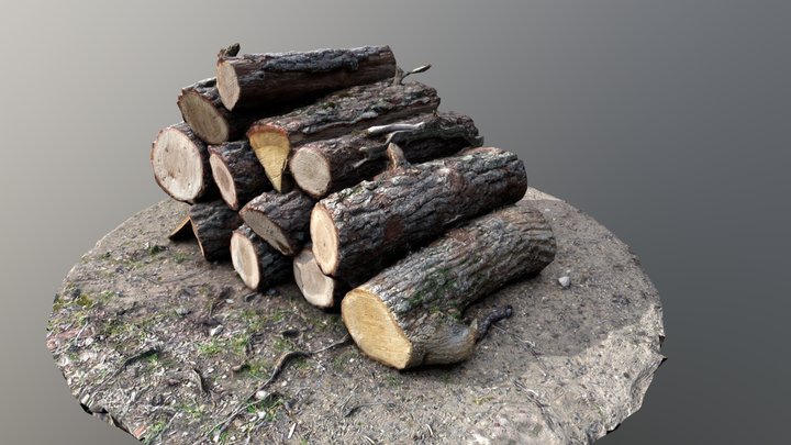 Firewood 3D models - Sketchfab
