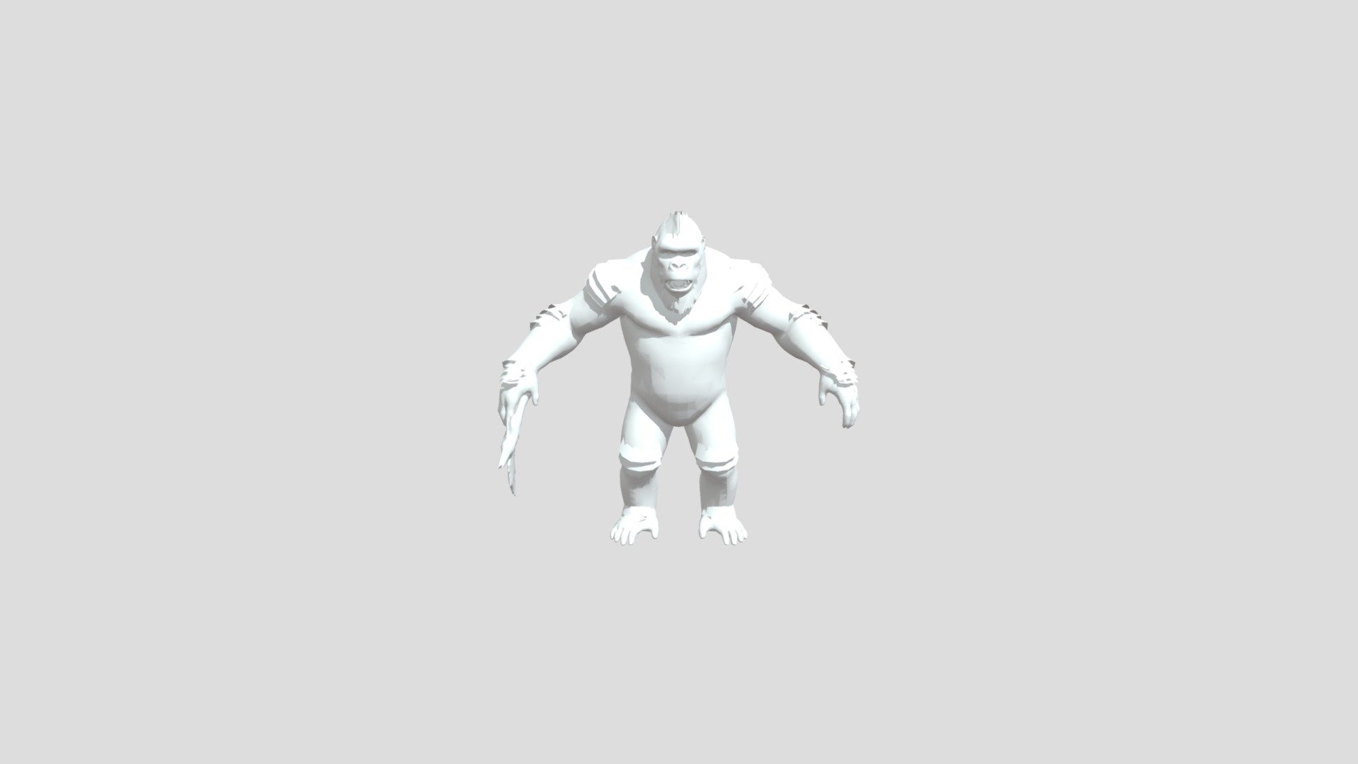 Kong - Download Free 3D model by AngelGamer1411 [e9f4954] - Sketchfab