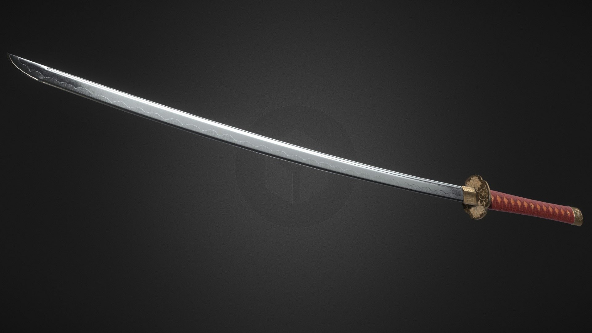 Katana Sword - 3D model by Unotrix [e9f6d52] - Sketchfab