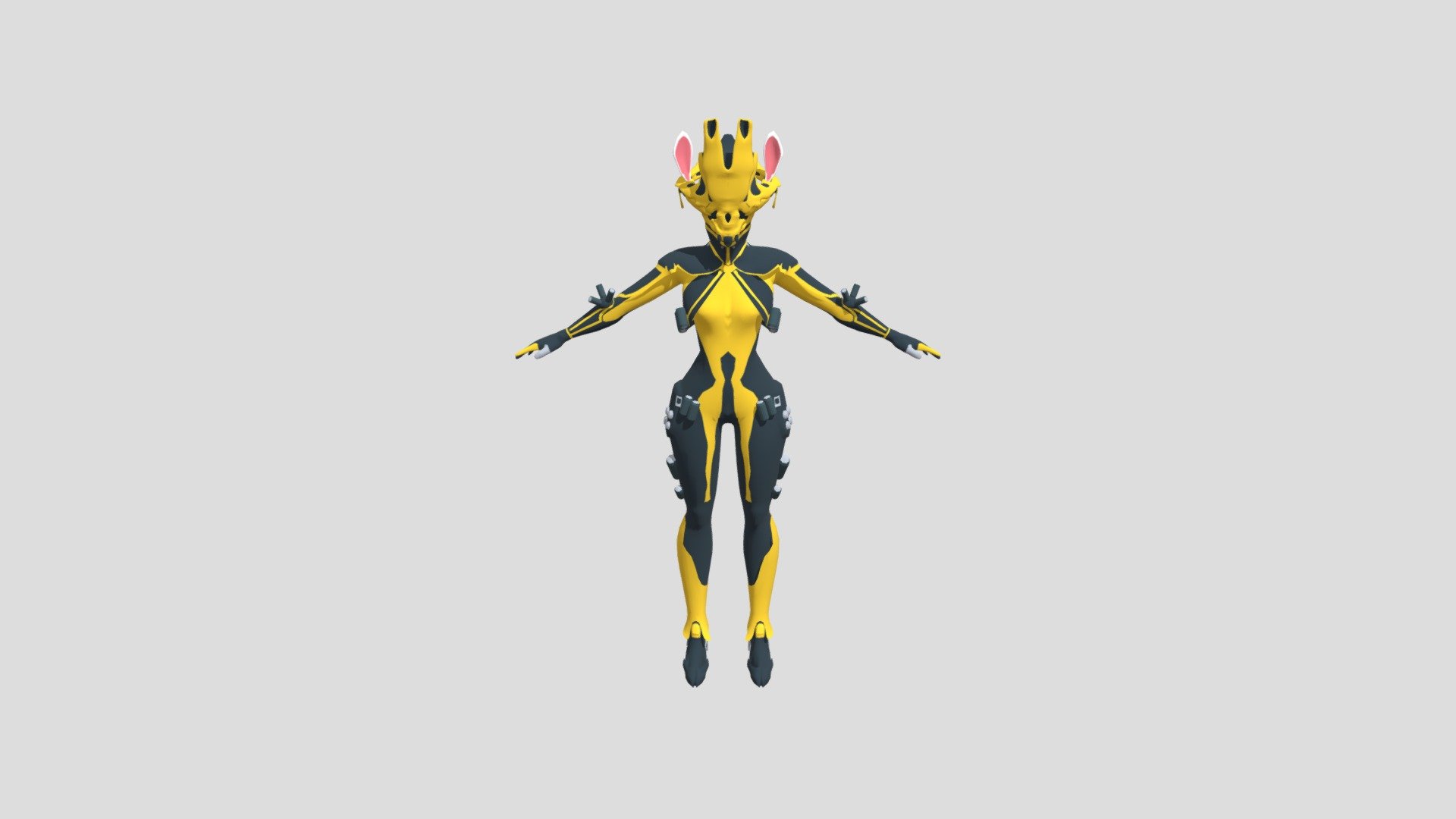 Mesa from Warframe - Download Free 3D model by l.savaikaitis [e9f7287 ...