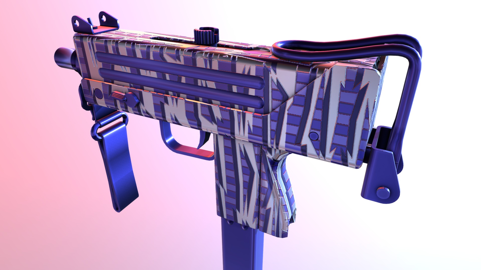 MAC-10 | PANTER - 3D model by dC98 [e9f818e] - Sketchfab