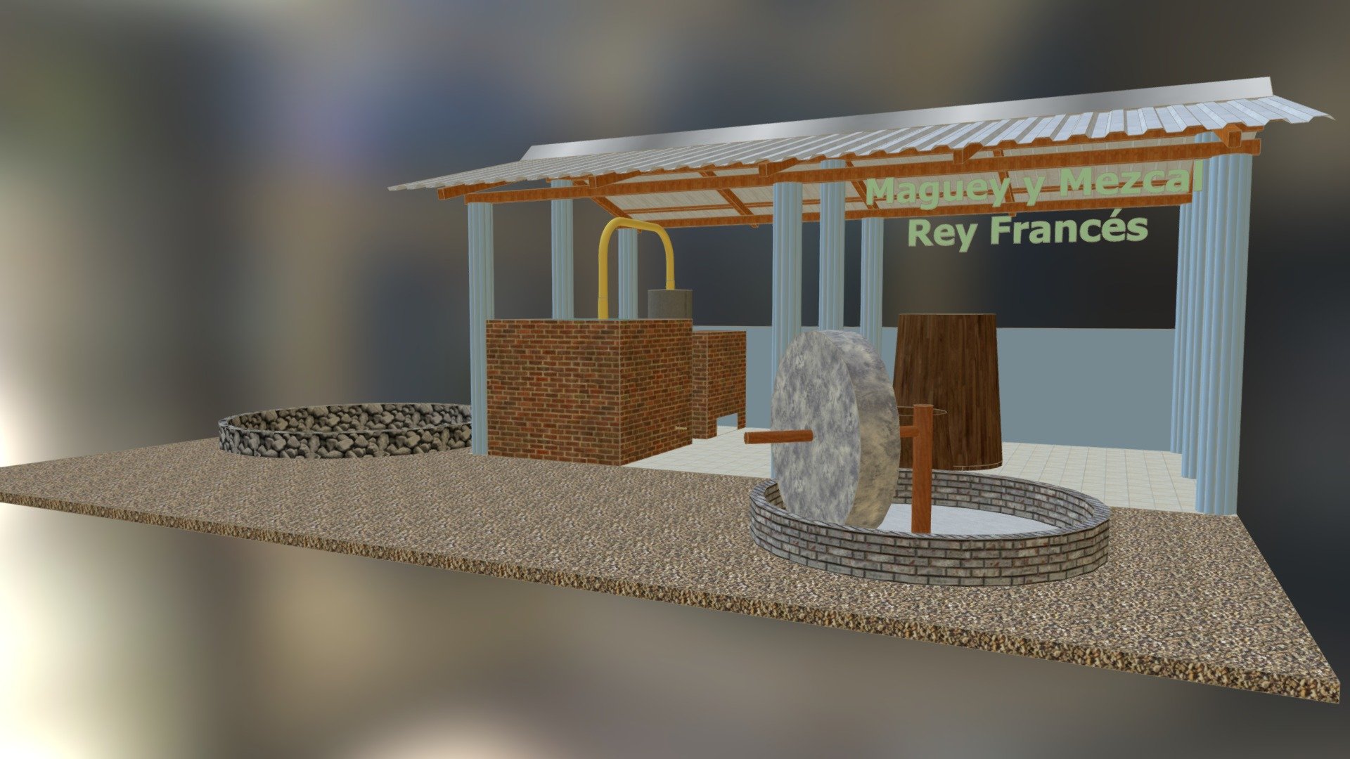 Palenque - 3D model by reyfrances [e9facfd] - Sketchfab