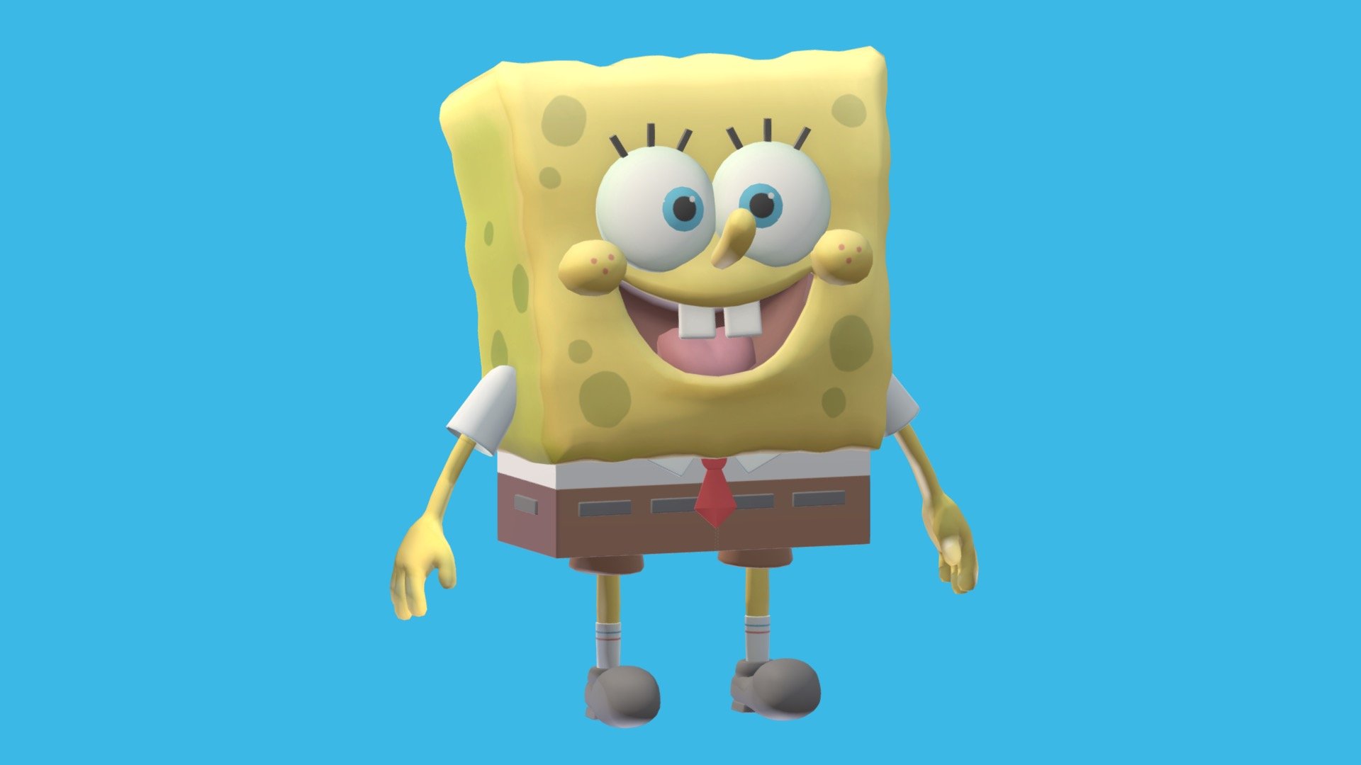 NASB 1 - SpongeBob SquarePants - Download Free 3D model by SMF Features ...