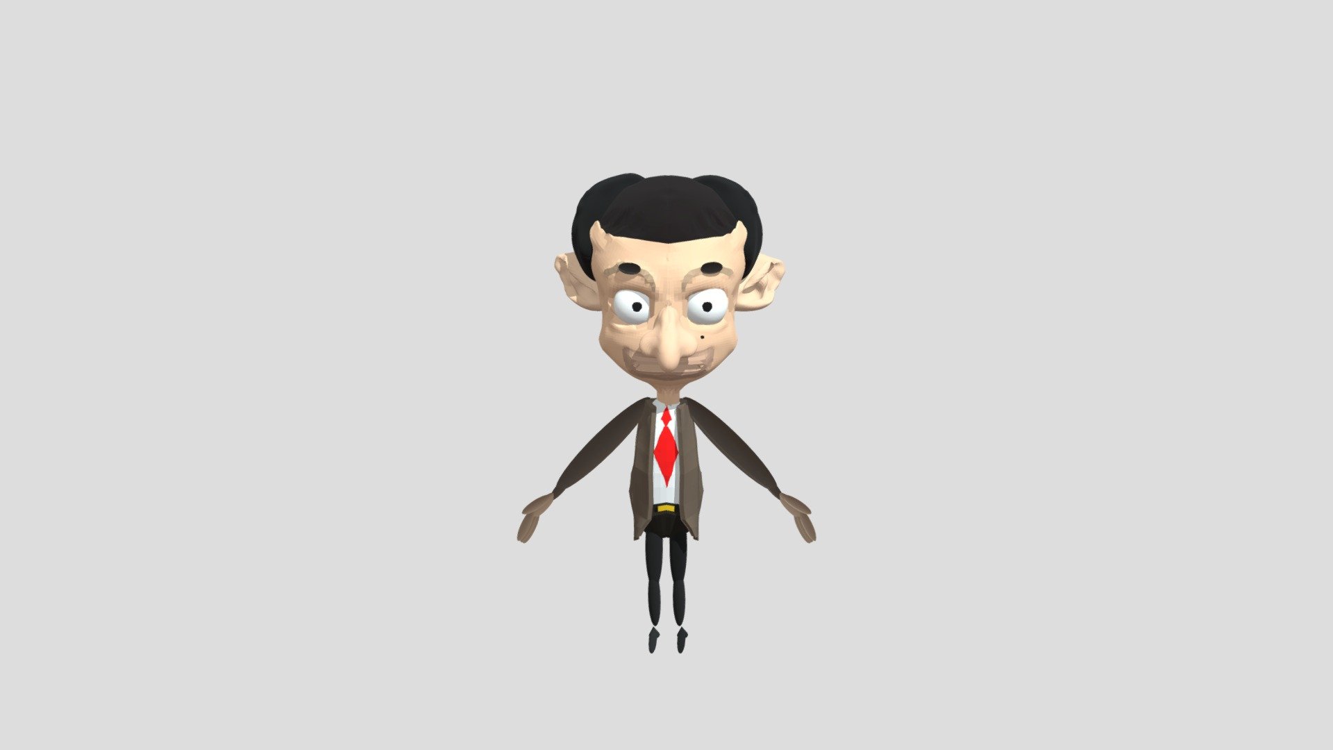 Mr Bean - 3D model by BlackSanta.VR [e9fb293] - Sketchfab